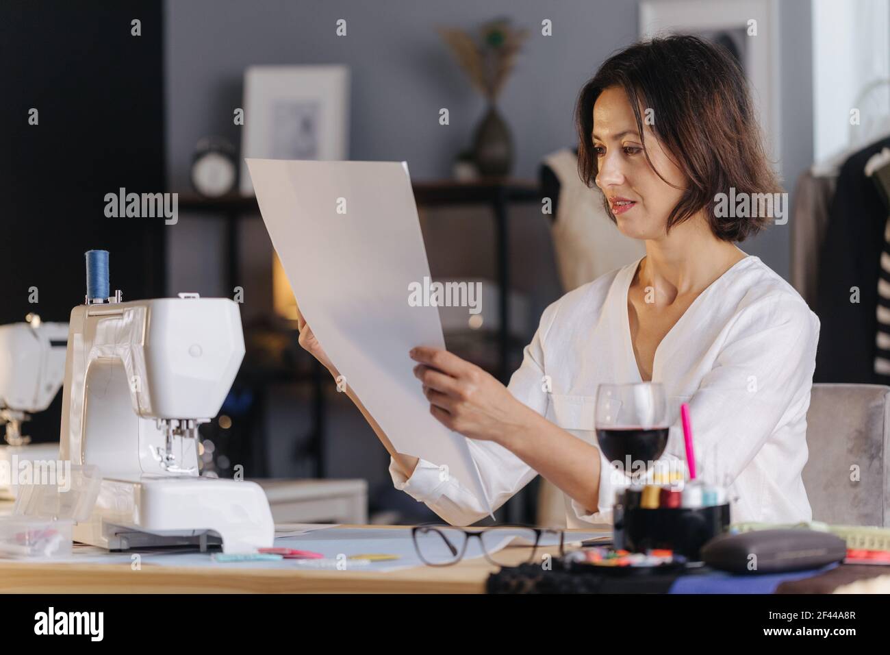 Creating clothing hi-res stock photography and images - Alamy