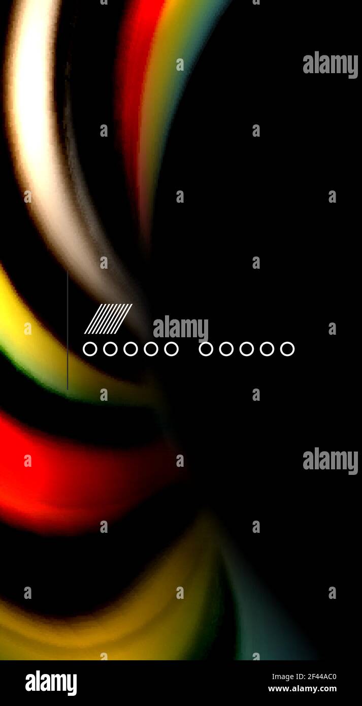 Blur color wave lines abstract background. Blur color wave lines ...