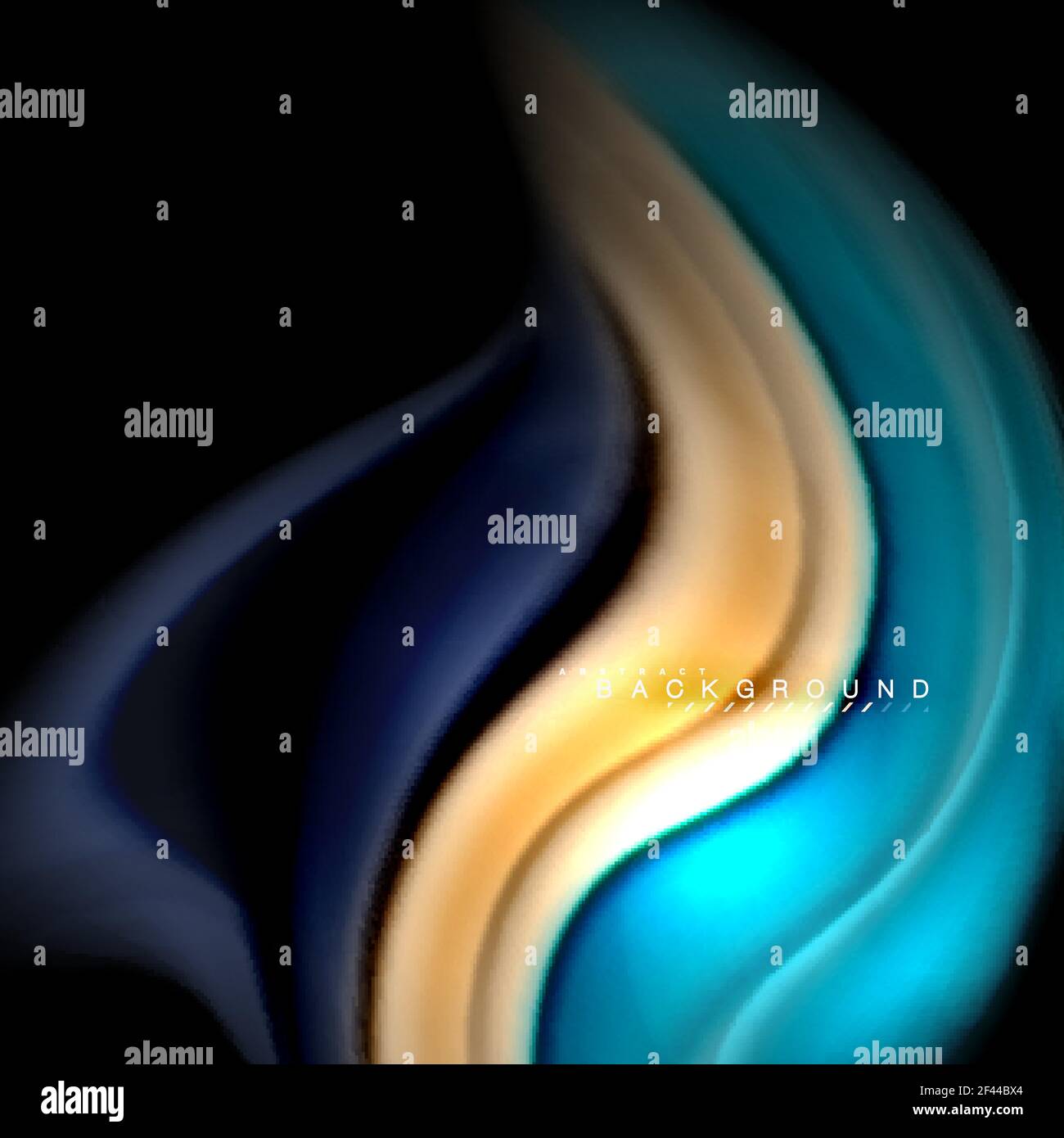 Fluid mixing colors vector wave abstract background design. Colorful ...