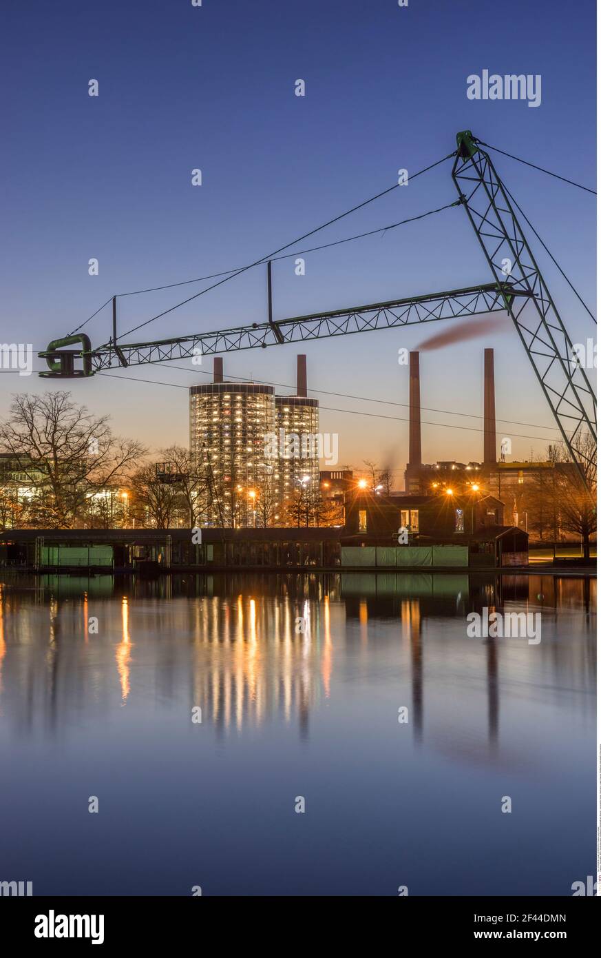 Autostadt in the evening hi-res stock photography and images - Alamy