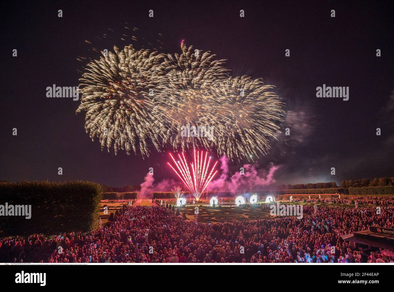 Germany hannover international fireworks competition hi-res stock ...