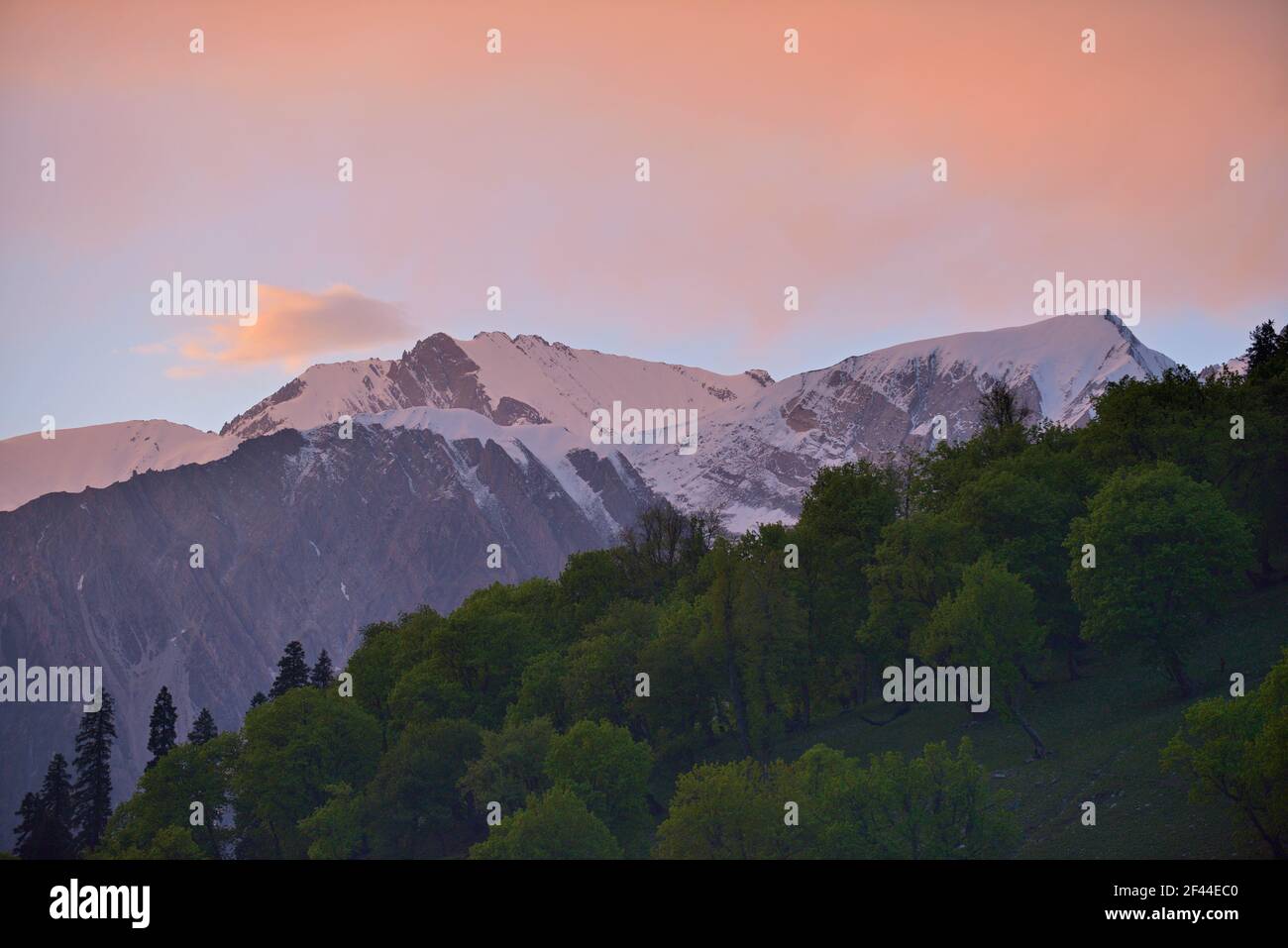 Himalayan mountain range, Hemis National Park, high altitude, Ladakh ...