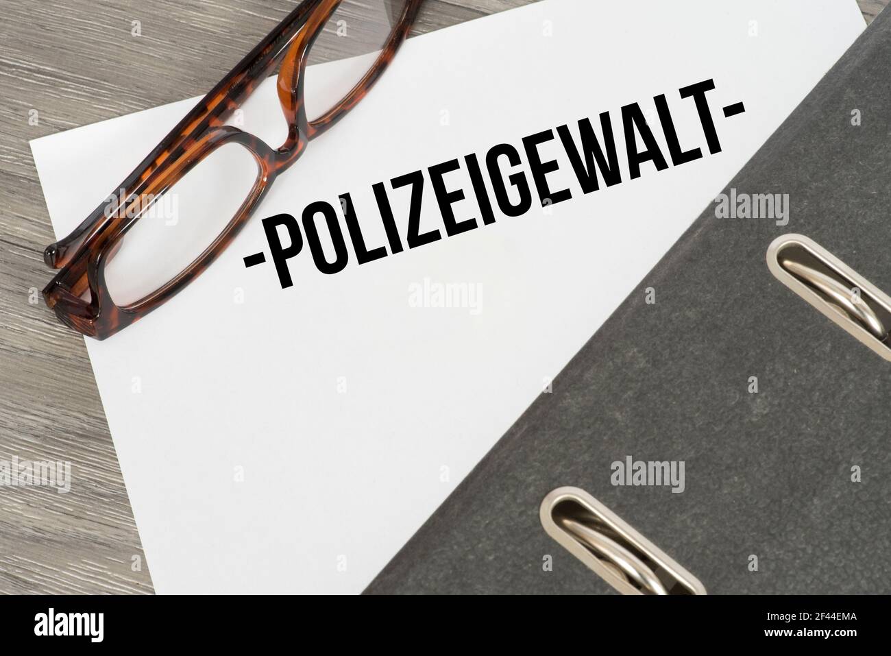 A folder and files of police violence Stock Photo - Alamy