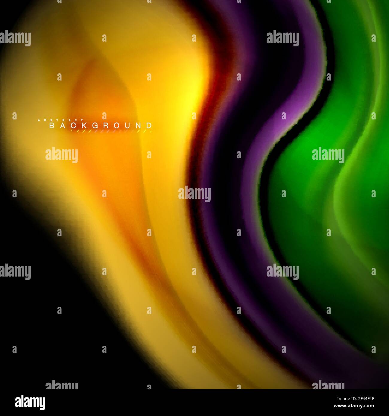 Fluid mixing colors vector wave abstract background design. Colorful ...