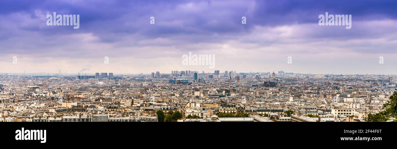 Panoramic sightseeing paris hi-res stock photography and images - Alamy