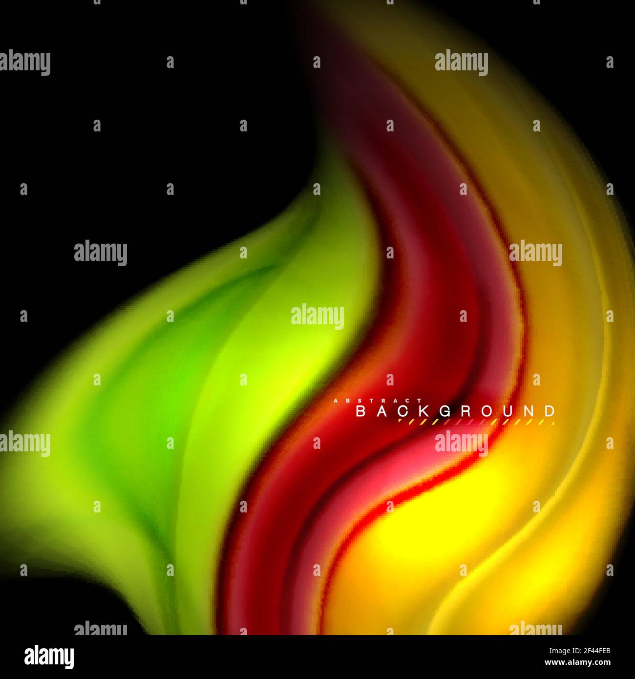 Fluid mixing colors vector wave abstract background design. Colorful ...
