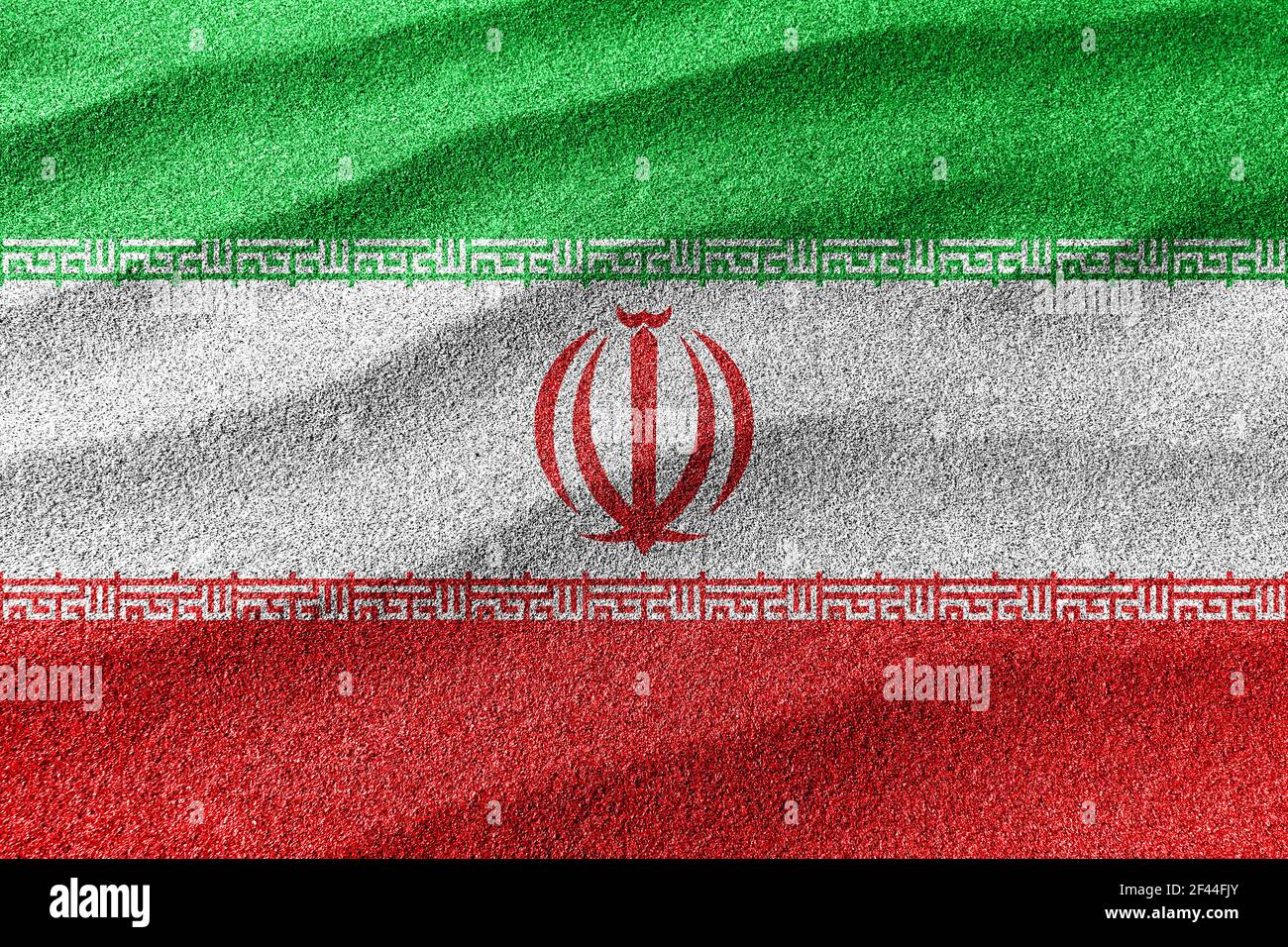 Iran sand flag national hi-res stock photography and images - Alamy