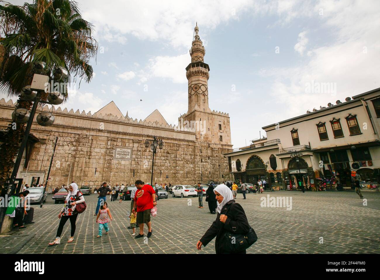 Pre-war Syria.A frame damascus from everyday life.The number of Syrians ...