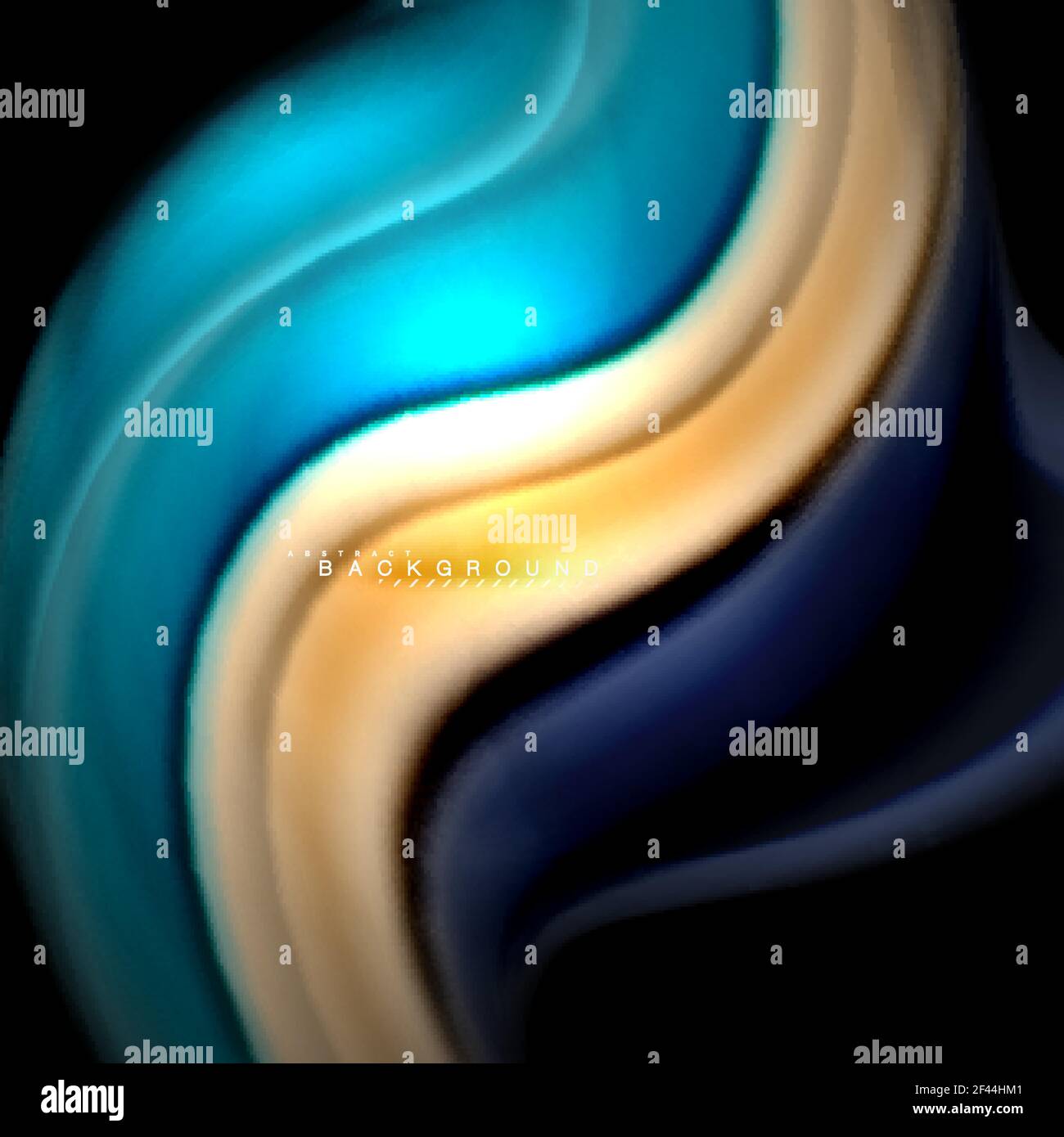 Fluid mixing colors vector wave abstract background design. Colorful ...