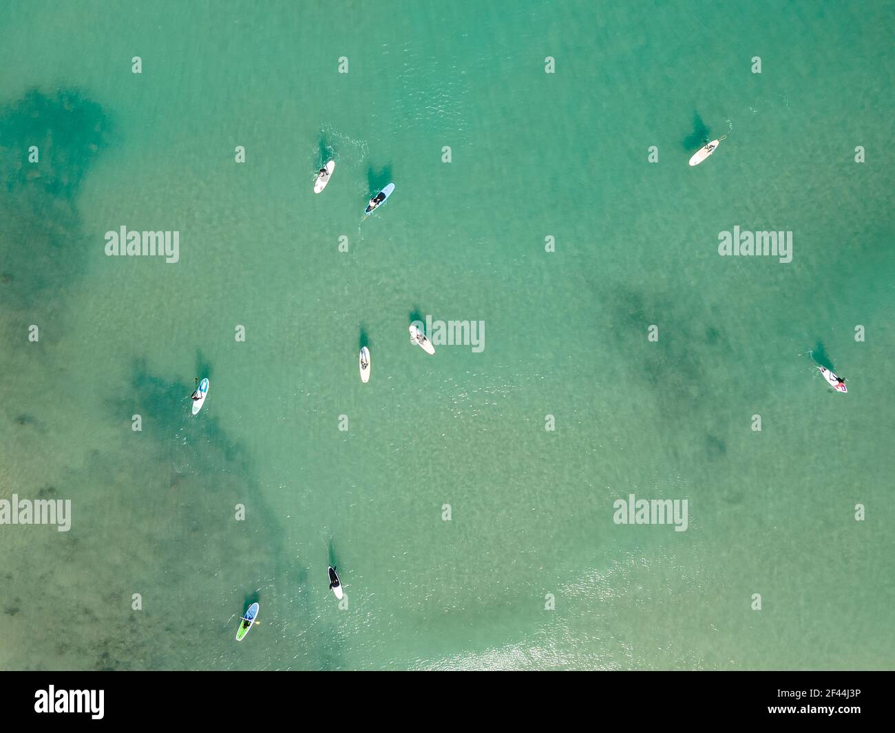Aerial exercise beach hi-res stock photography and images - Alamy