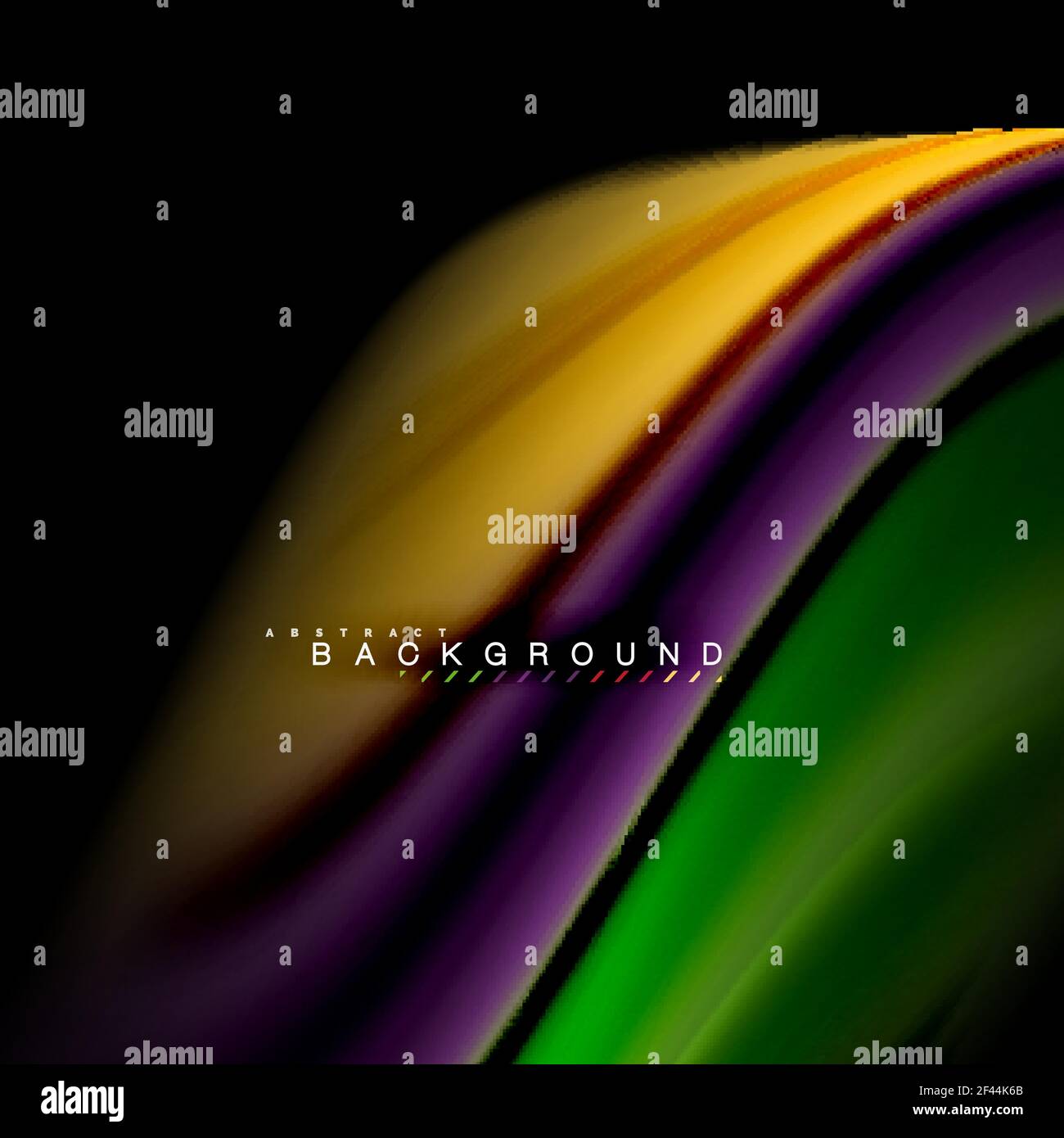 Fluid mixing colors vector wave abstract background design. Colorful ...