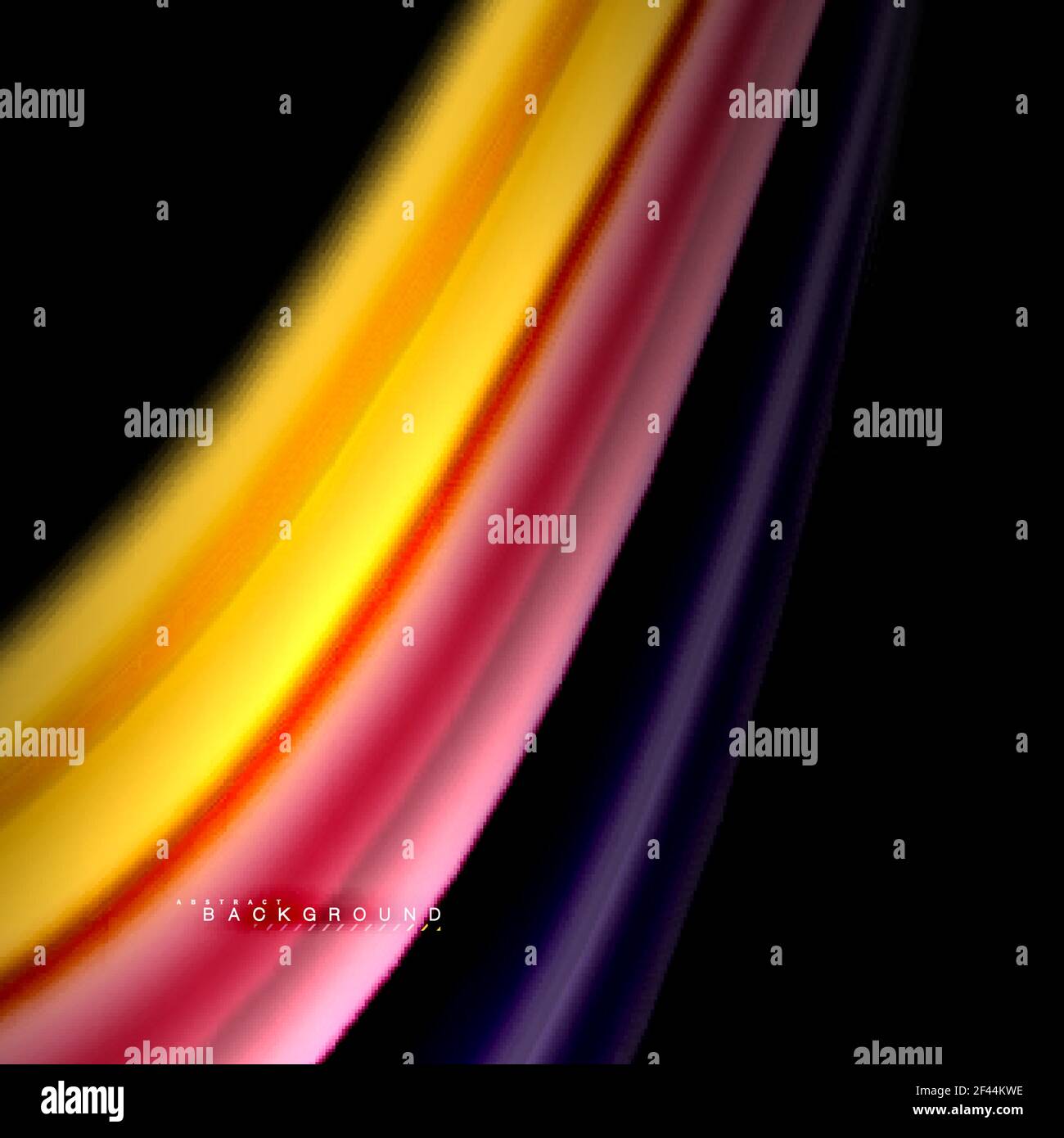 Fluid mixing colors vector wave abstract background design. Colorful ...