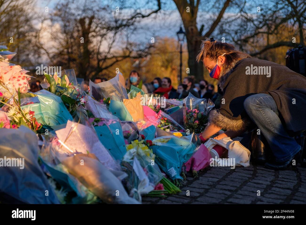 Sisters uncut sarah everard vigil hi-res stock photography and images ...