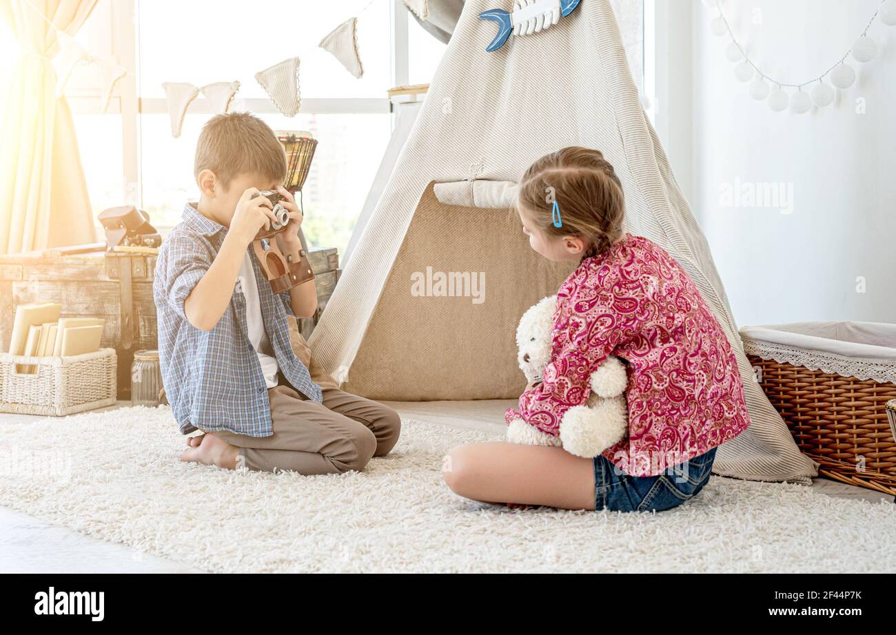 Playful children photo hi-res stock photography and images - Alamy