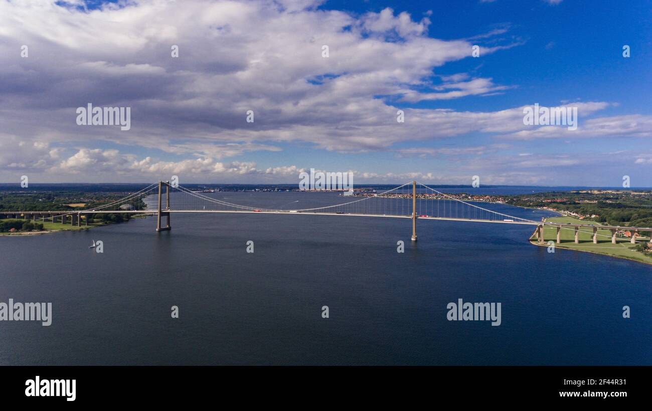 Modern bridge aerial hi-res stock photography and images - Alamy