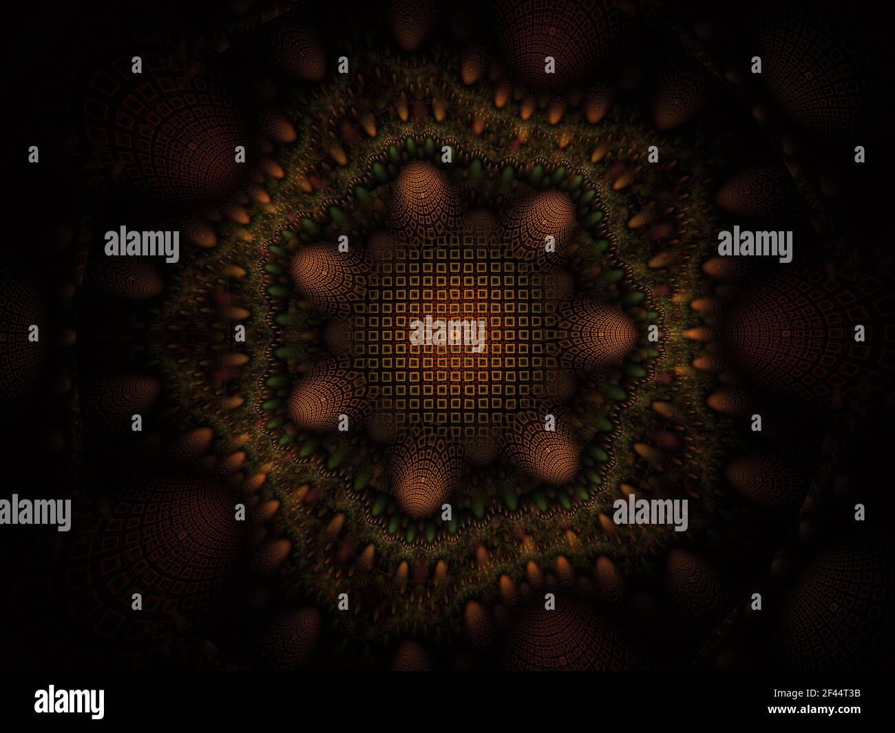 Layered floral star. Woven texture - fractal abstract background ...