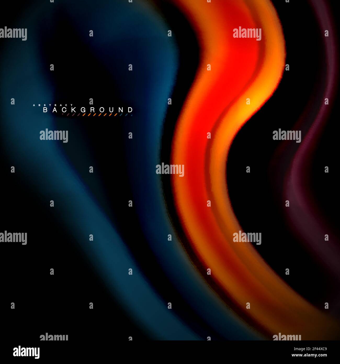 Fluid mixing colors vector wave abstract background design. Colorful ...