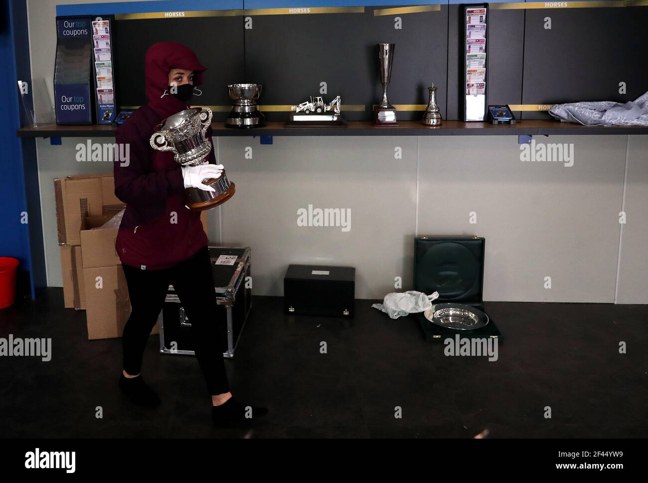 Triumph hurdle trophy hi-res stock photography and images - Alamy