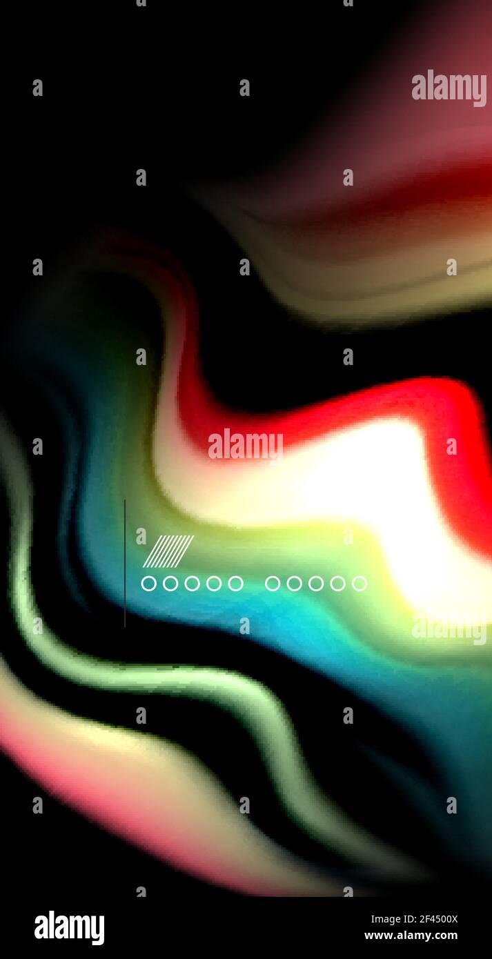Blur color wave lines abstract background. Blur color wave lines ...