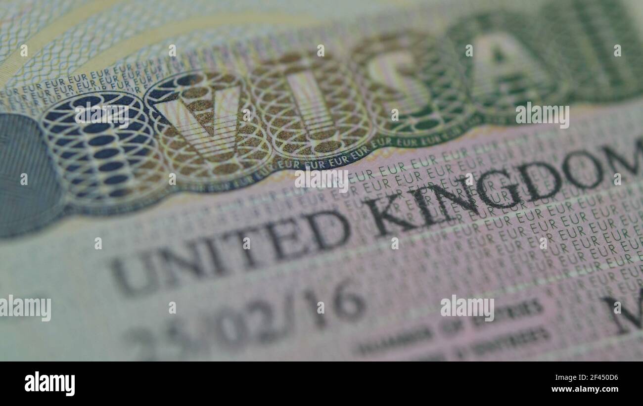 Uk departure stamp hi-res stock photography and images - Alamy