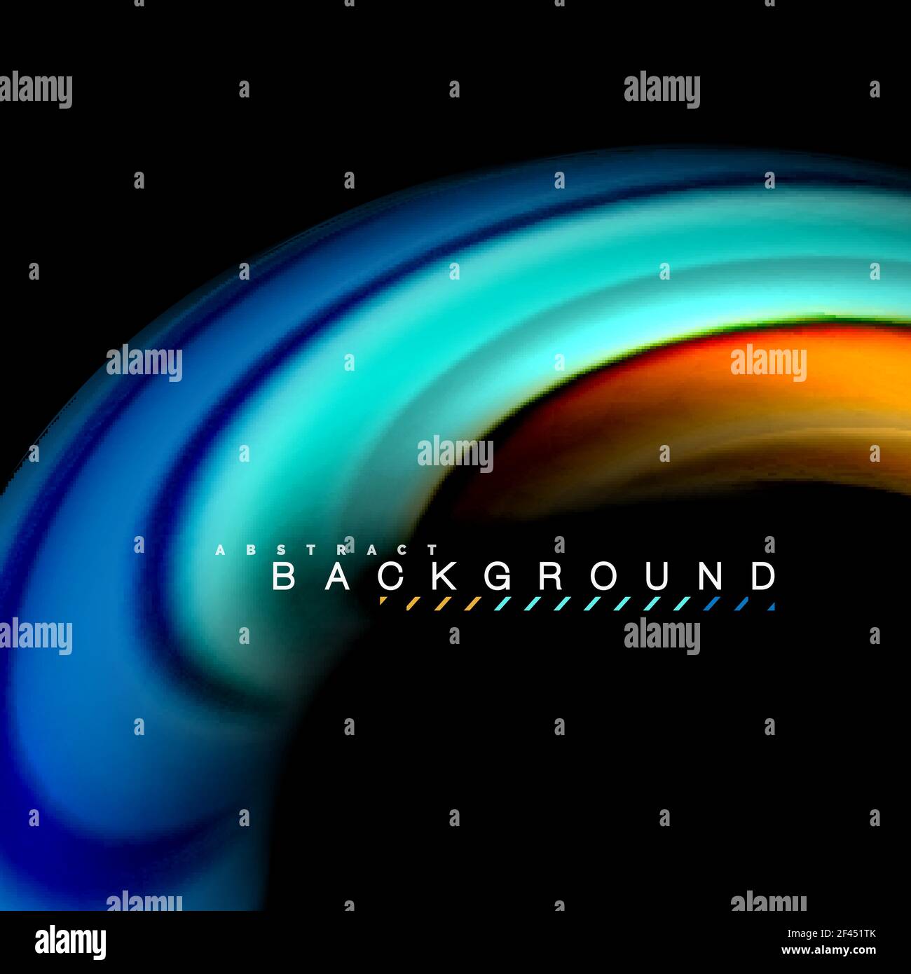 Fluid mixing colors vector wave abstract background design. Colorful ...
