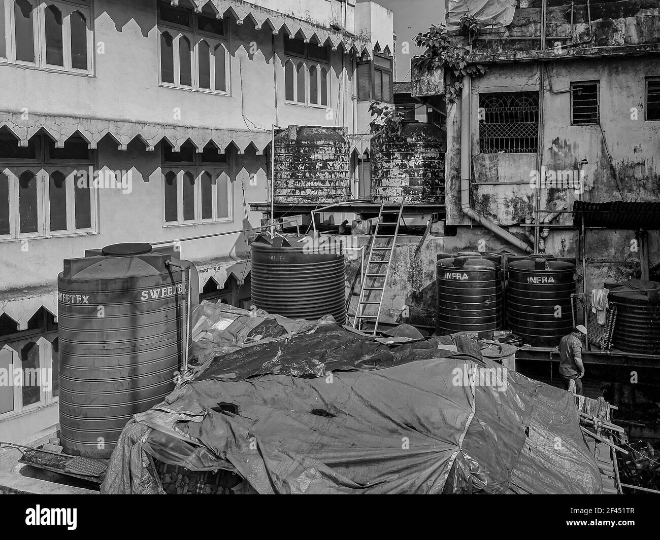water carriers bhisti Stock Photo - Alamy