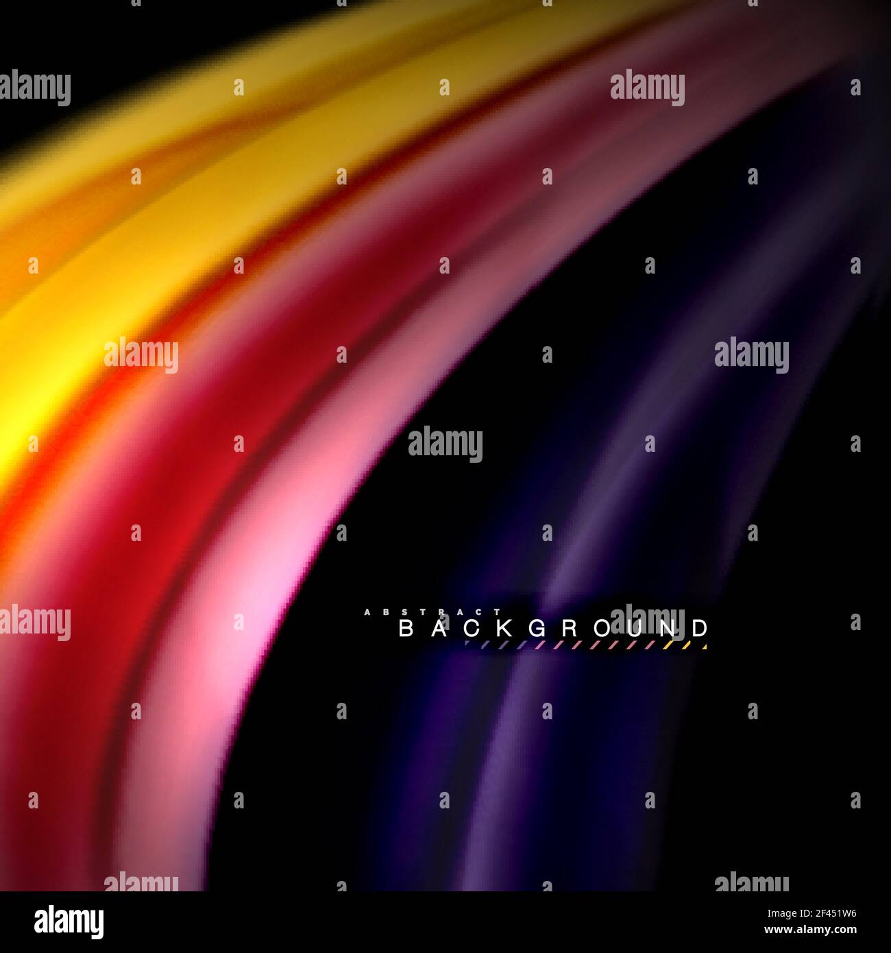 Fluid mixing colors vector wave abstract background design. Colorful ...