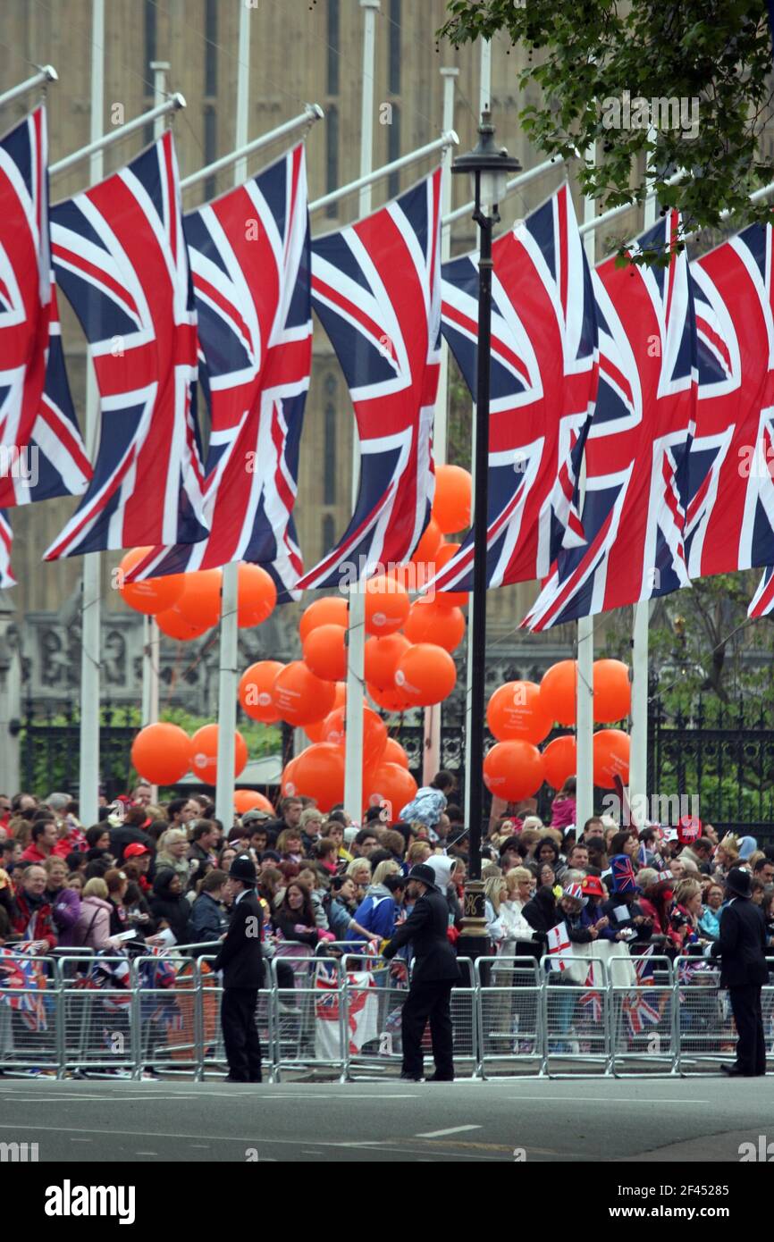 29 April 2011. Westminster Abbey, London, England. Royal wedding day ...