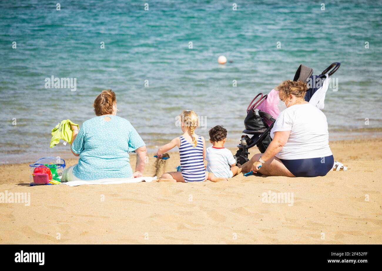 Overweight Women Beach High Resolution Stock Photography and Images - Alamy