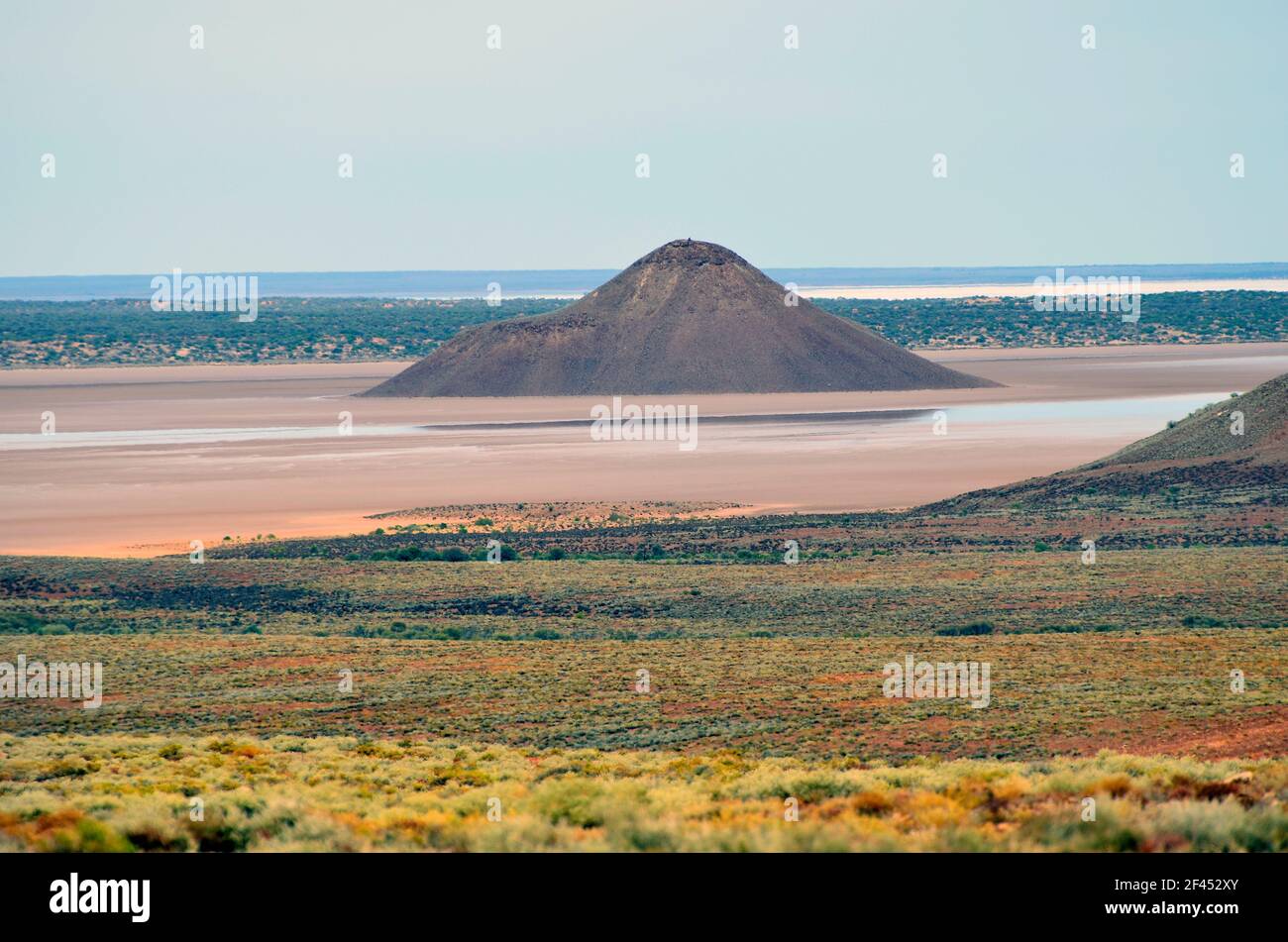 Australia, the Island Lagoon, salt lake in South Australia Stock Photo ...