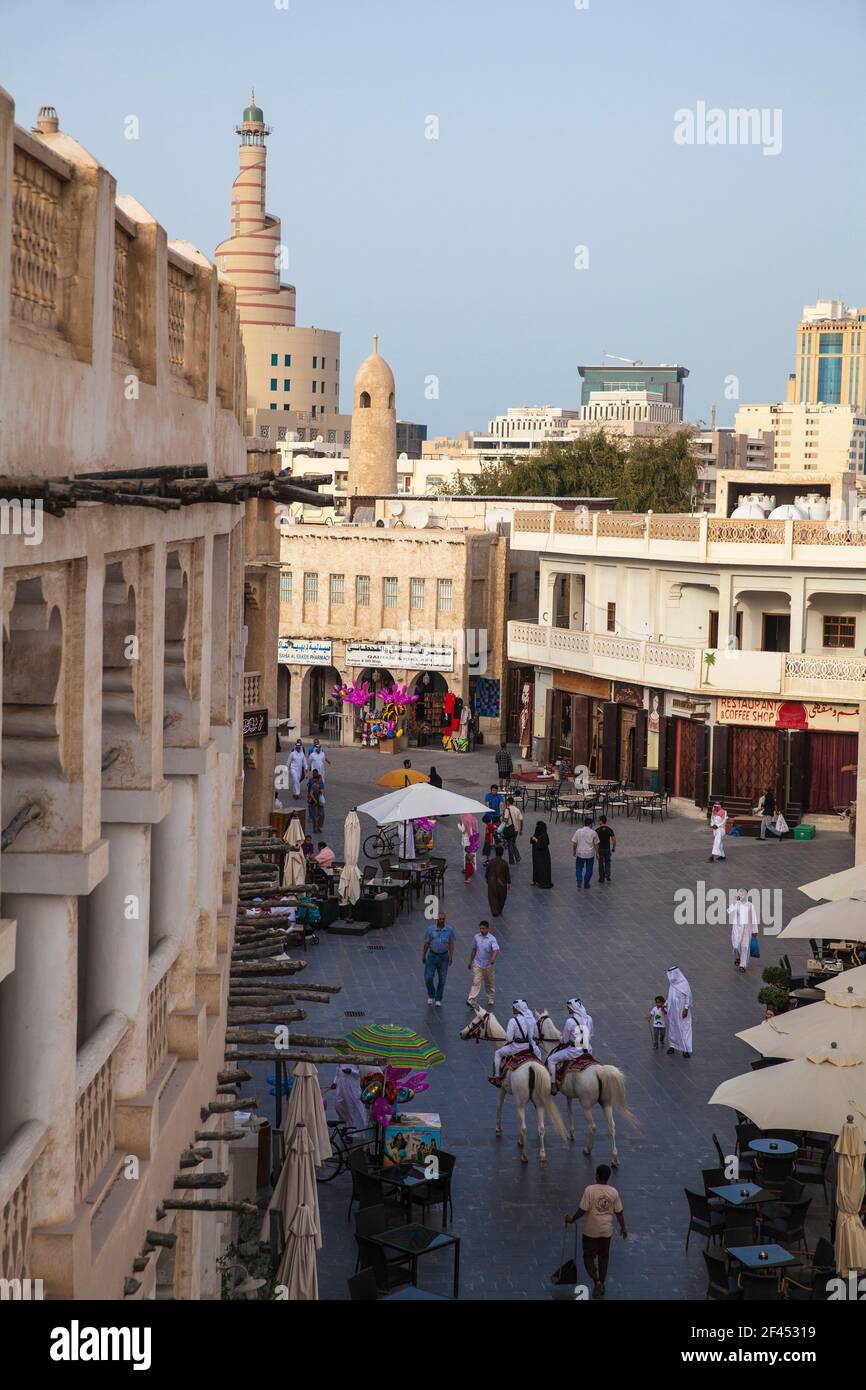 Qatar, Doha, Souk Waqif Stock Photo - Alamy
