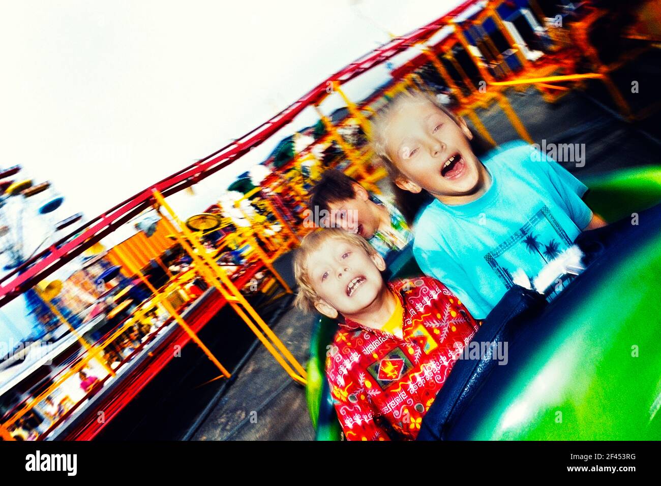 Wacky Worm, also known as Big Apple family roller coaster at Bottons ...