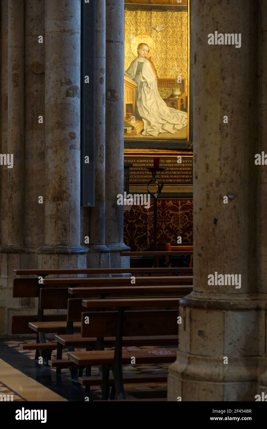 The three King altar part of the Proclamation to Mary from Stephan ...