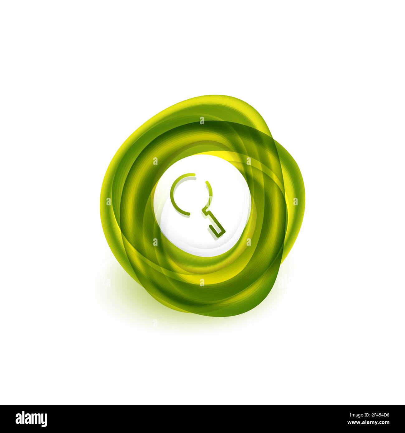 Search magnifyier web button, magnify icon. Modern magnifying glass ...