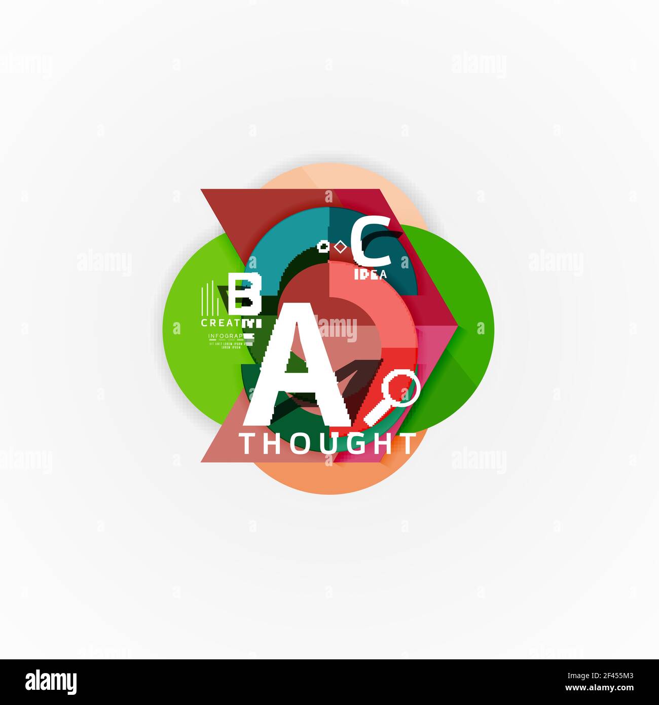 Paper option steps diagram infographic layout. Paper option steps ...