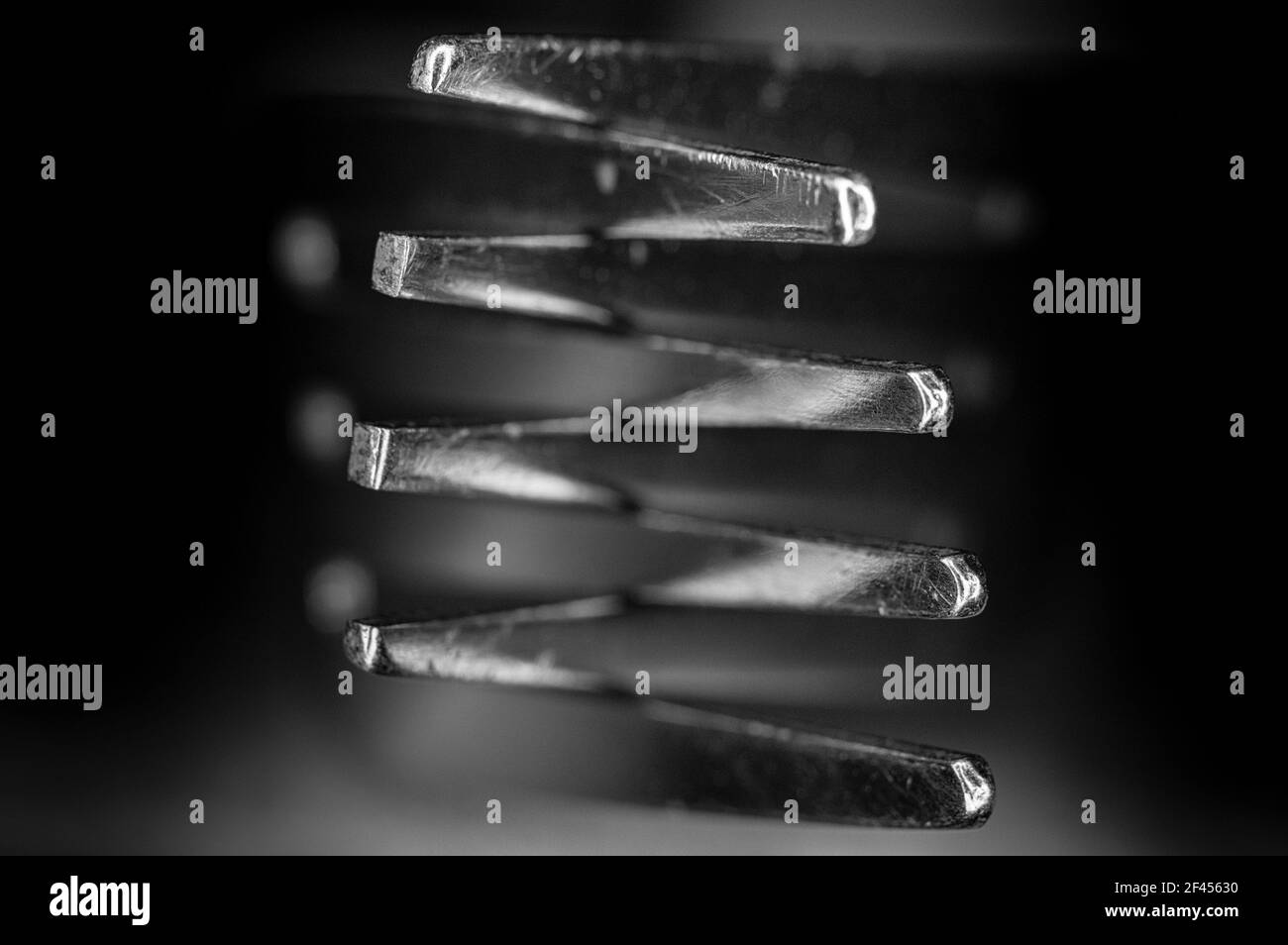 An abstract picture of forks in grayscale Stock Photo - Alamy