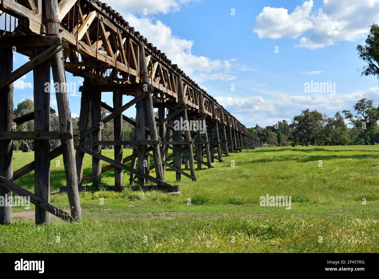 Australia historic timber railway hi-res stock photography and images ...