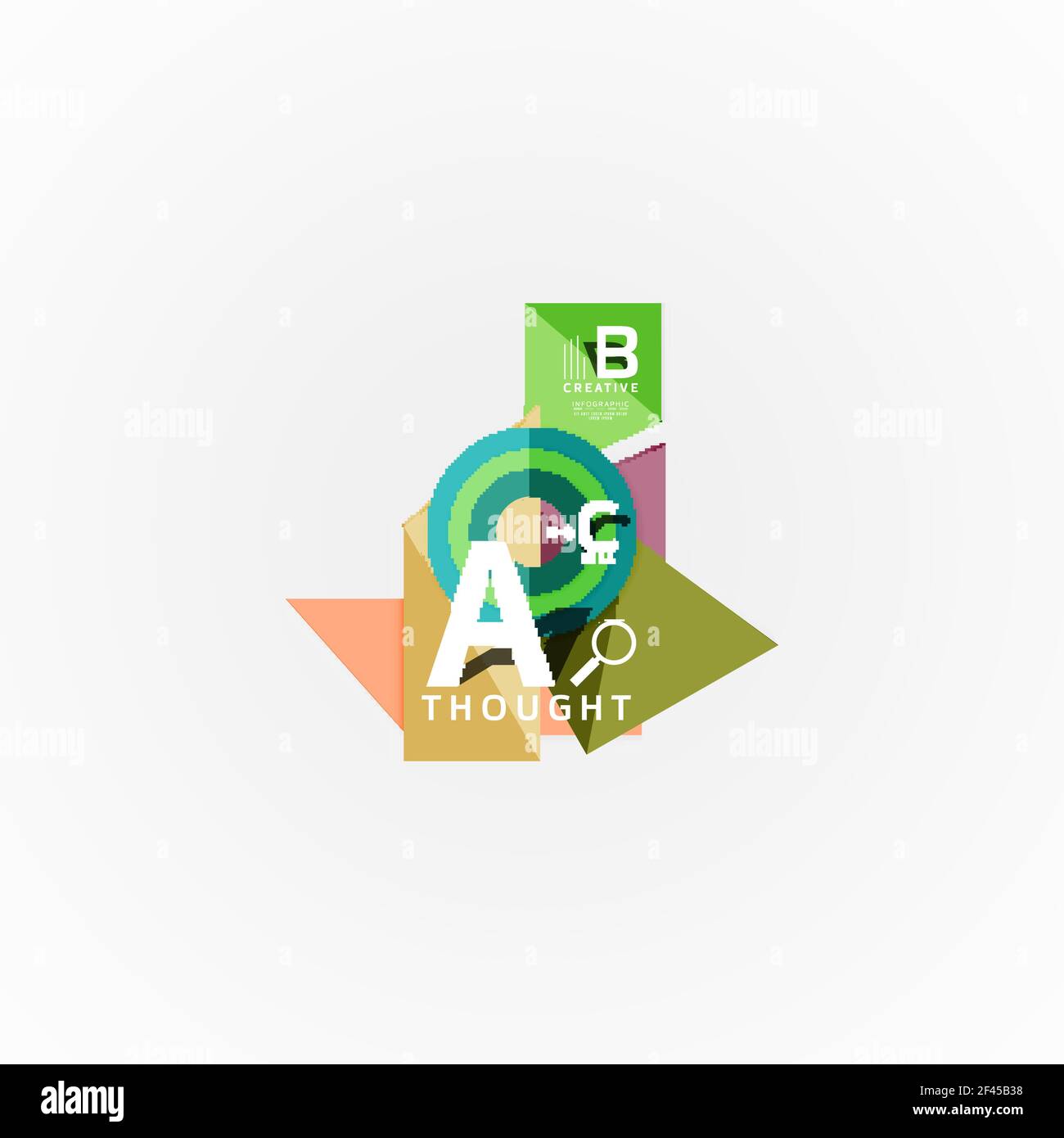 Paper option steps diagram infographic layout. Paper option steps ...