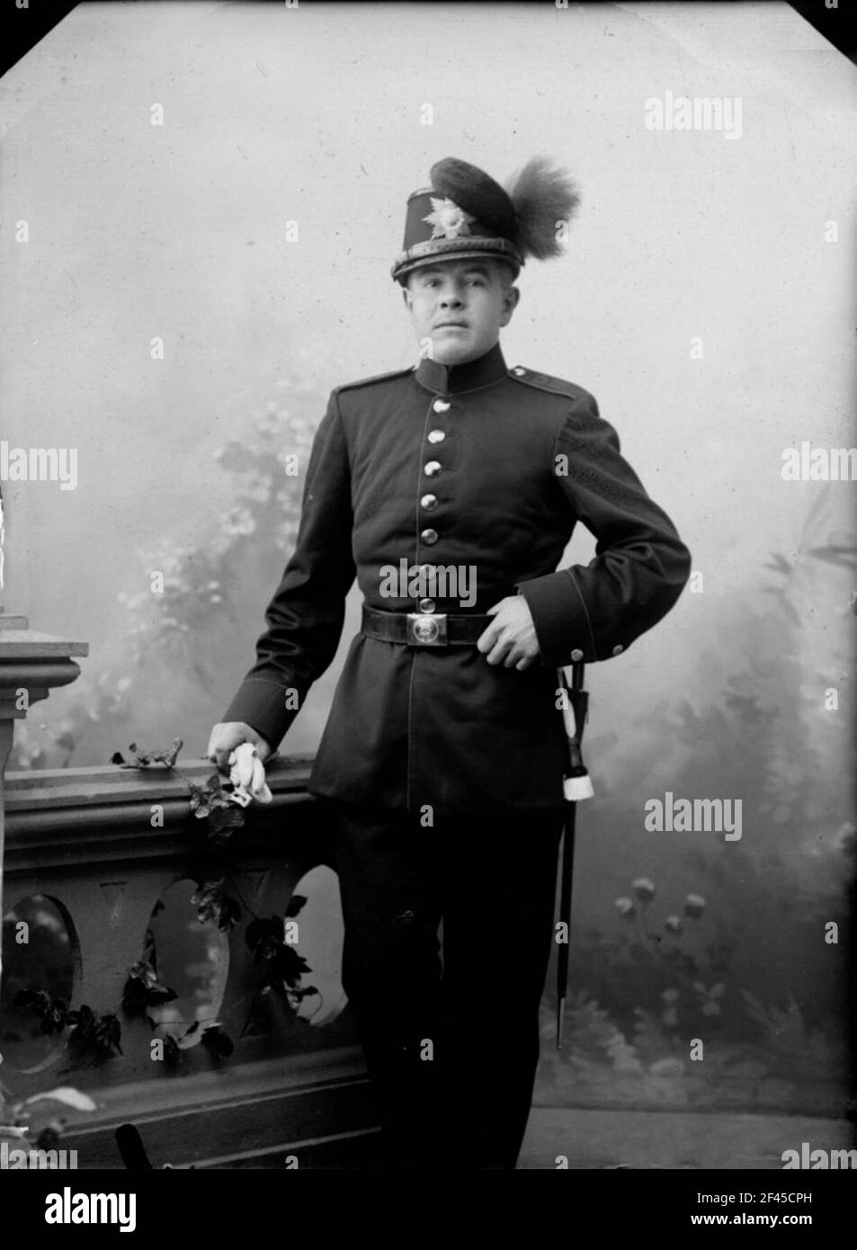 Soldat in Uniform Stock Photo - Alamy