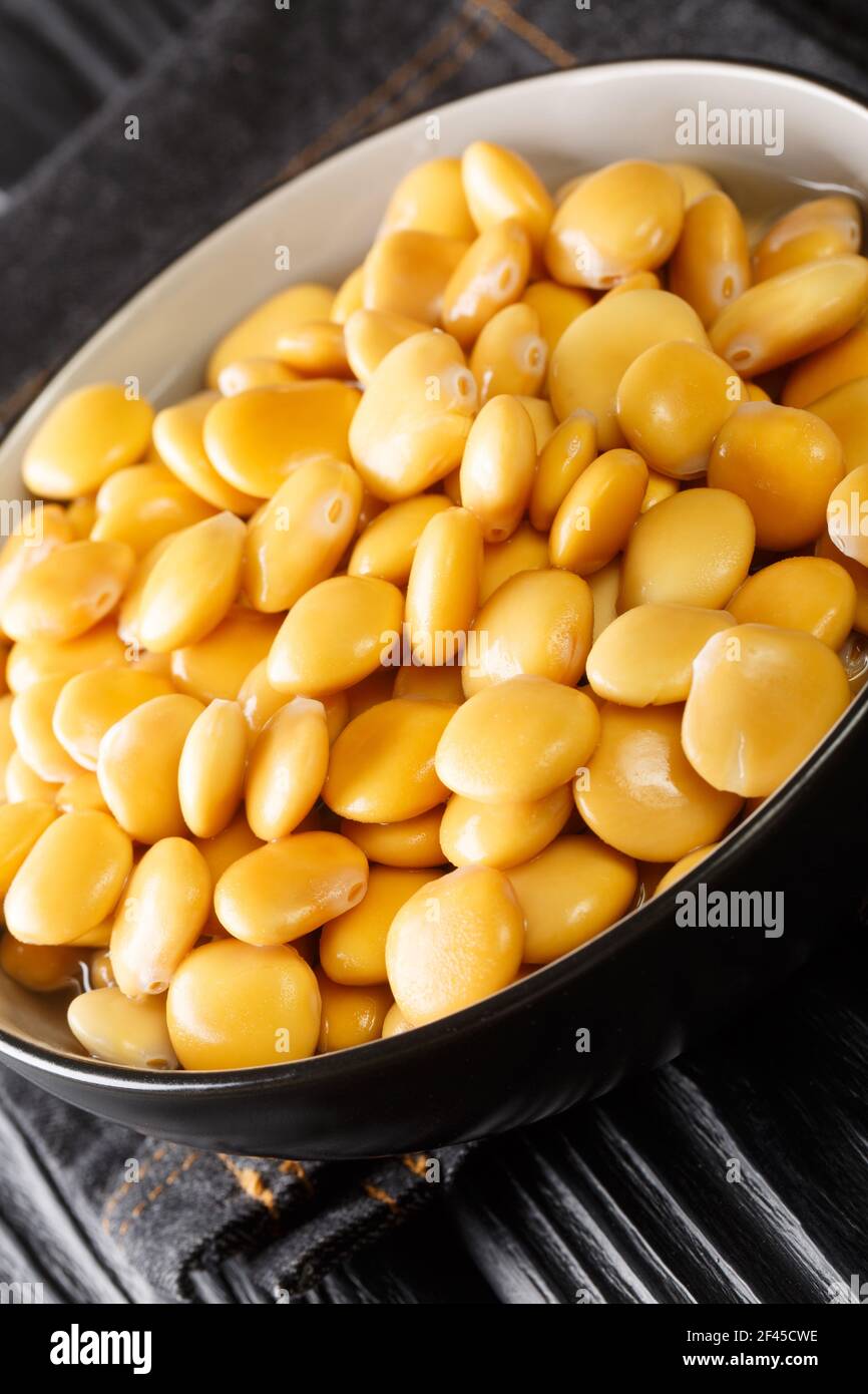 Pickled lupin beans hi-res stock photography and images - Alamy