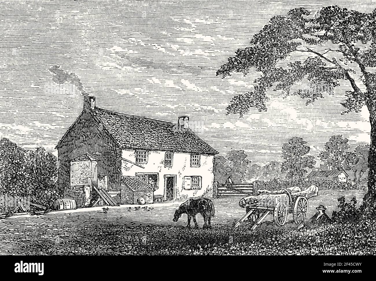 Birthplace of George Stephenson, 1781 – 1848, British mechanical ...