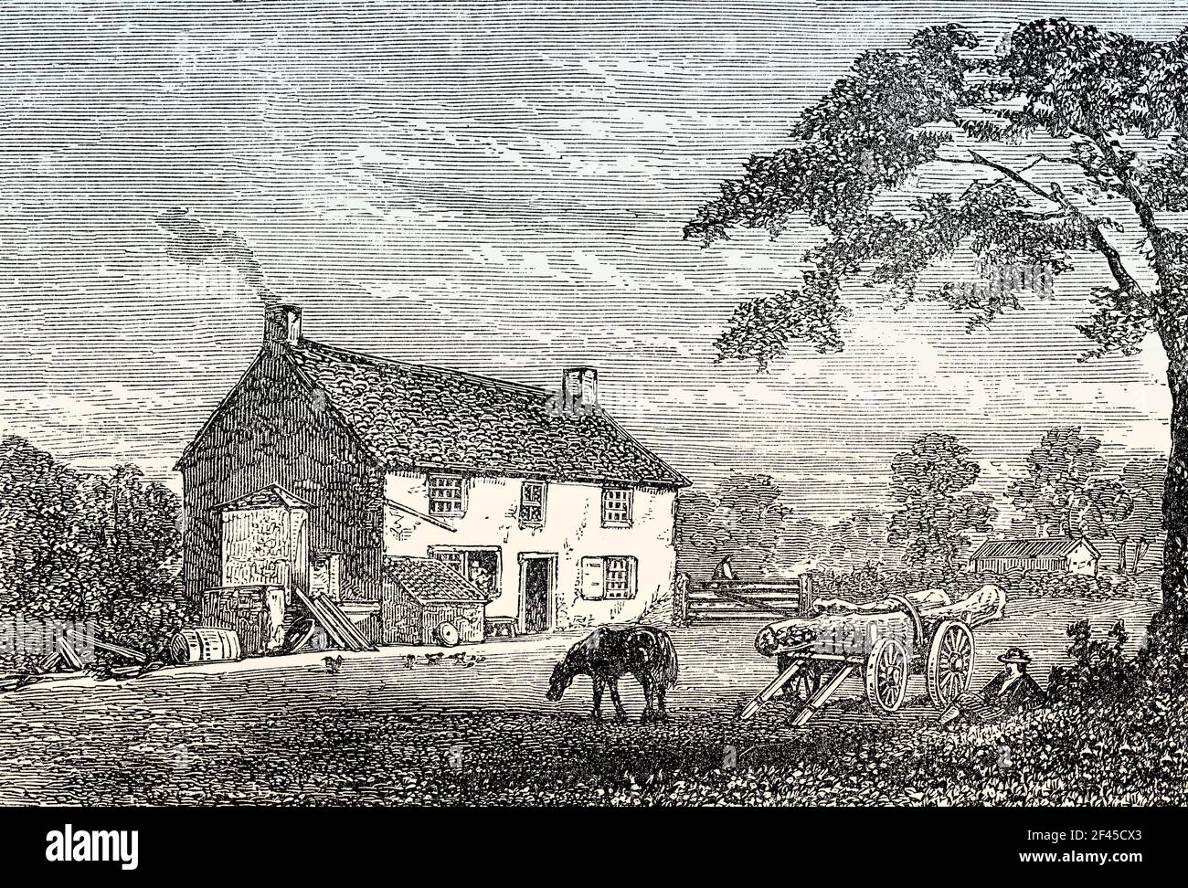 Birthplace of George Stephenson, 1781 – 1848, British mechanical ...