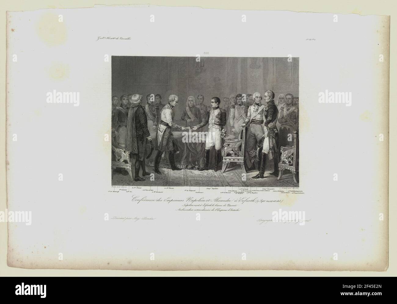 Napoleon and alexander i hi-res stock photography and images - Alamy