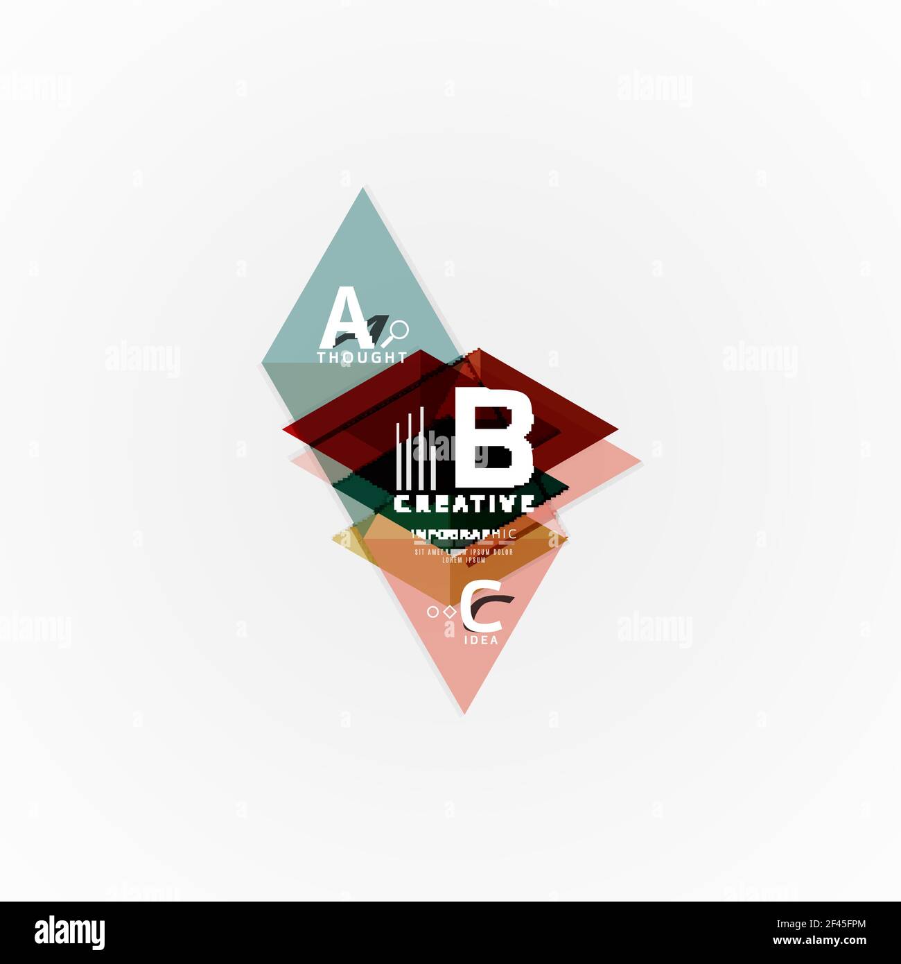 Paper option steps diagram infographic layout. Paper option steps ...