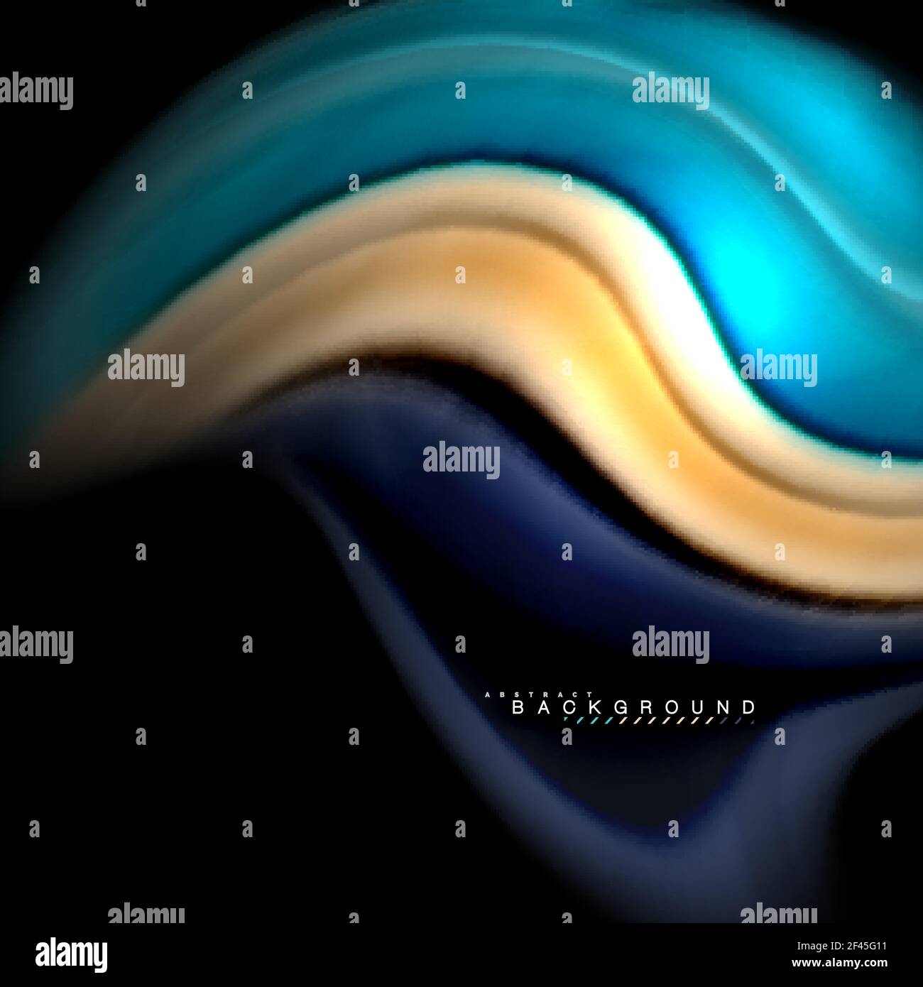 Fluid mixing colors vector wave abstract background design. Colorful ...