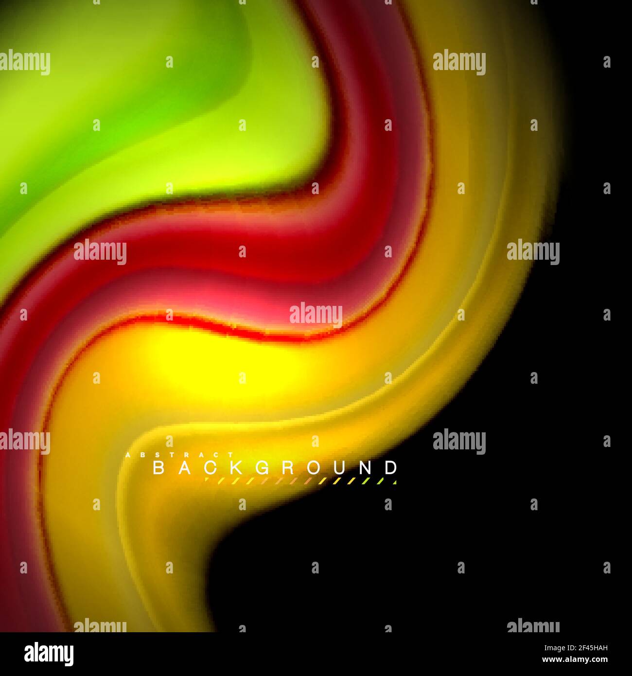Fluid mixing colors vector wave abstract background design. Colorful ...