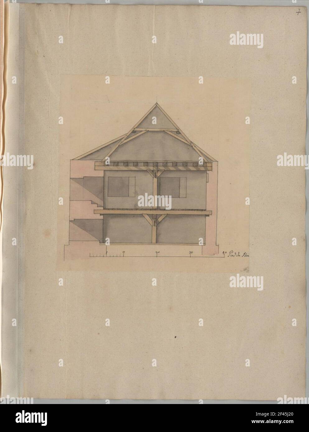 Building. Design, cross section Stock Photo - Alamy