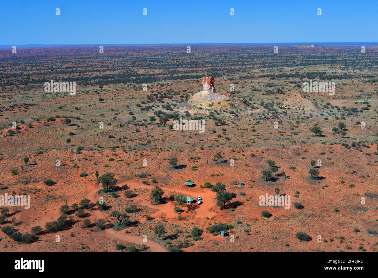 Australia, NT, Chambers Pillar Historical Reserve Stock Photo - Alamy