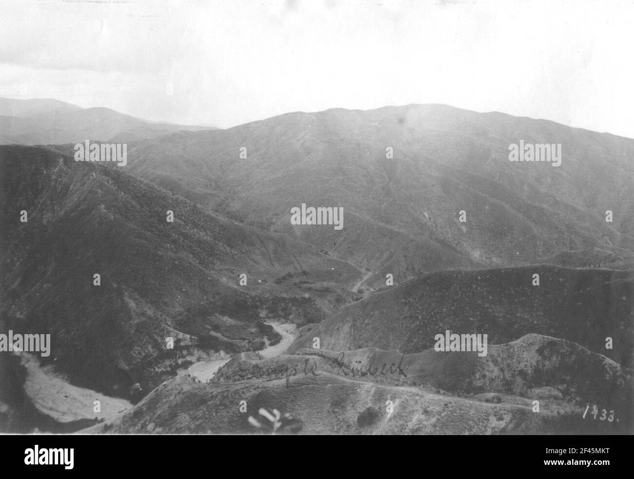 Mountain landscape river Black and White Stock Photos & Images - Alamy