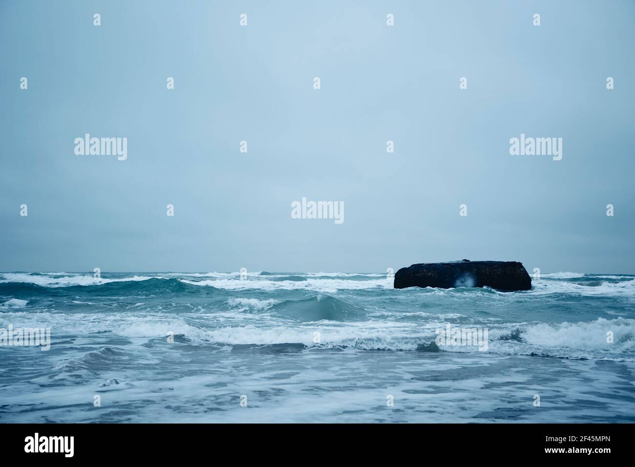 Gloomy ocean hi-res stock photography and images - Alamy